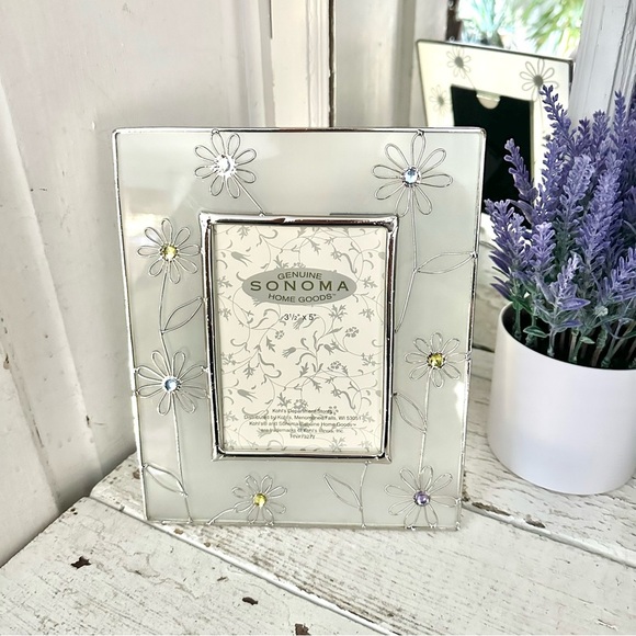 Sonoma | Accents | Vintage Sonoma Y2k 9s 00s Picture Frame Frosted ...